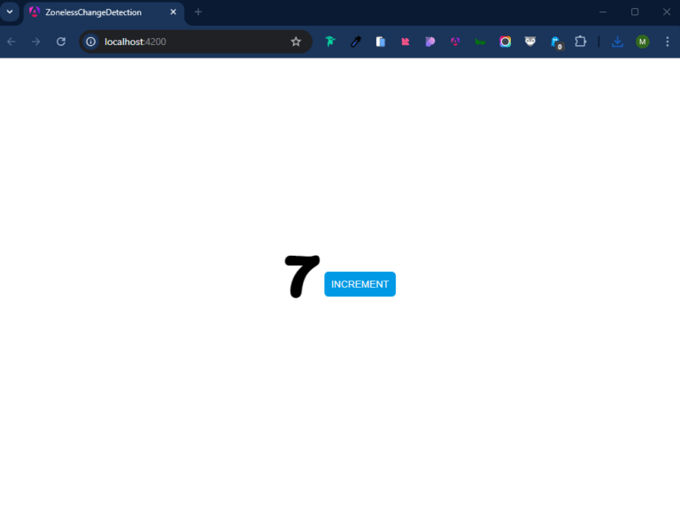 Zoneless change detection in Angular 18 - The Right Software